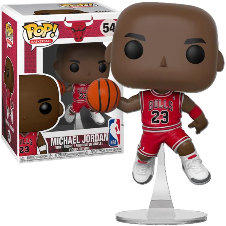 Funko Pop Michael Jordan 54 (Slam Dunk) Basketball Chicago Bulls ...