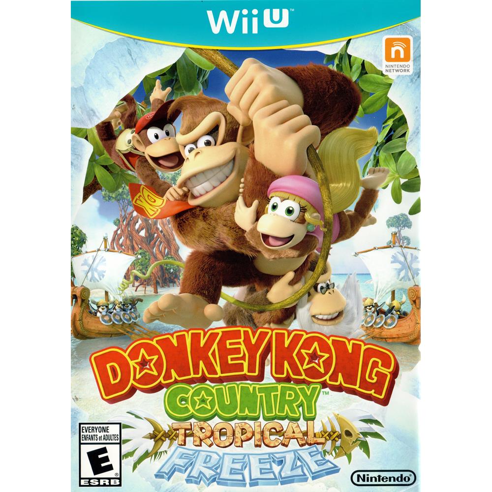 Donkey Kong Country Tropical Freeze - Nintendo Wii U (Com Luva Papelão ...