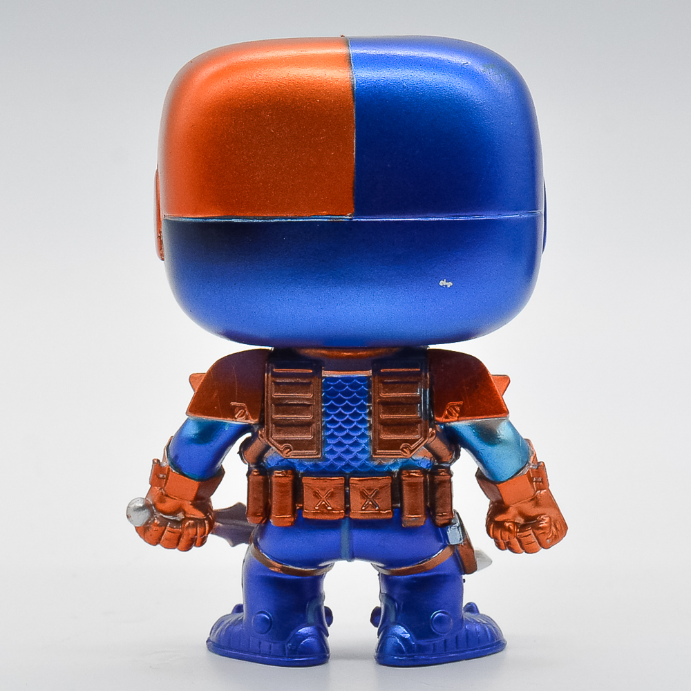 Funko Pop Deathstroke 49 (Exterminador) (Heroes Dc Comics) (Metallic ...