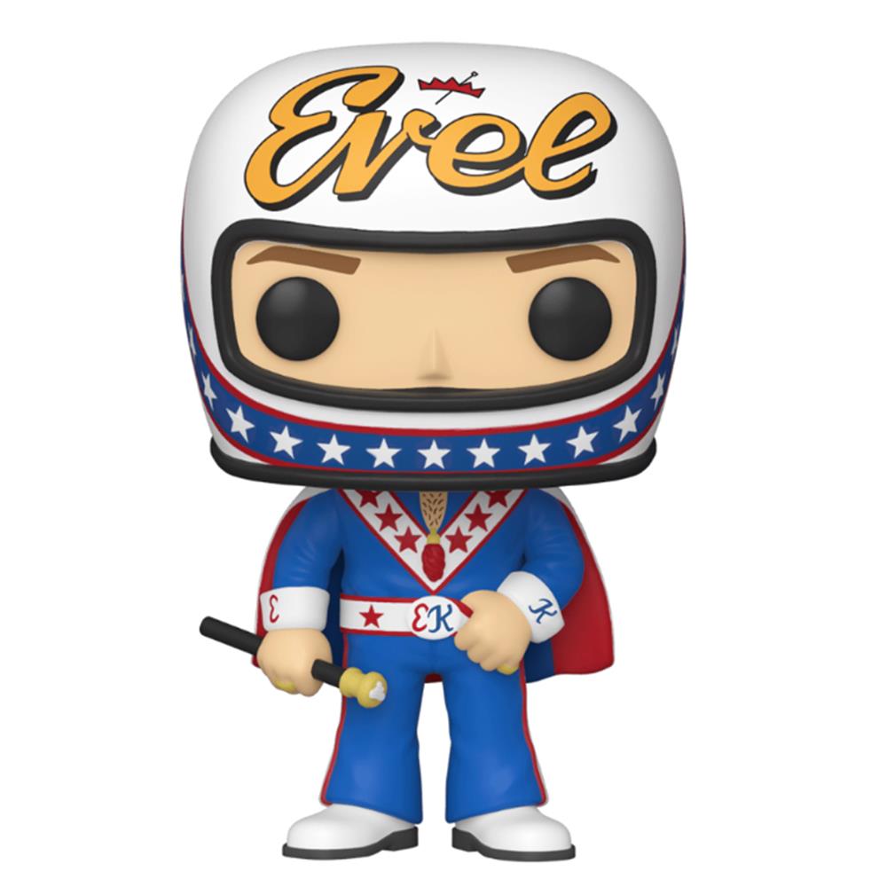 Funko Pop Evel Knievel 62 (With Helmet) (Icons) (Chase) - Arena Games ...
