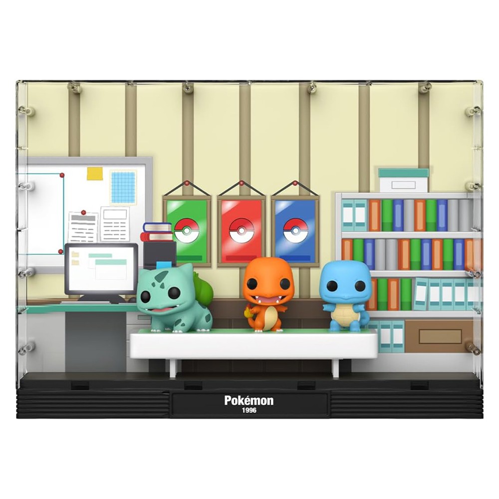 Funko Pop Moments Deluxe #01 - Pokemon Starters - Bulbasaur ...