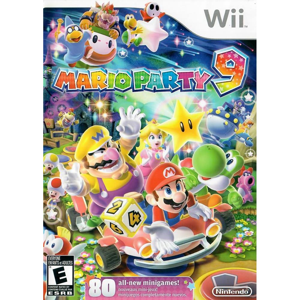 Mario Party 9 Nintendo Wii (Com Luva) (Seminovo) (Jogo Mídia Física ...