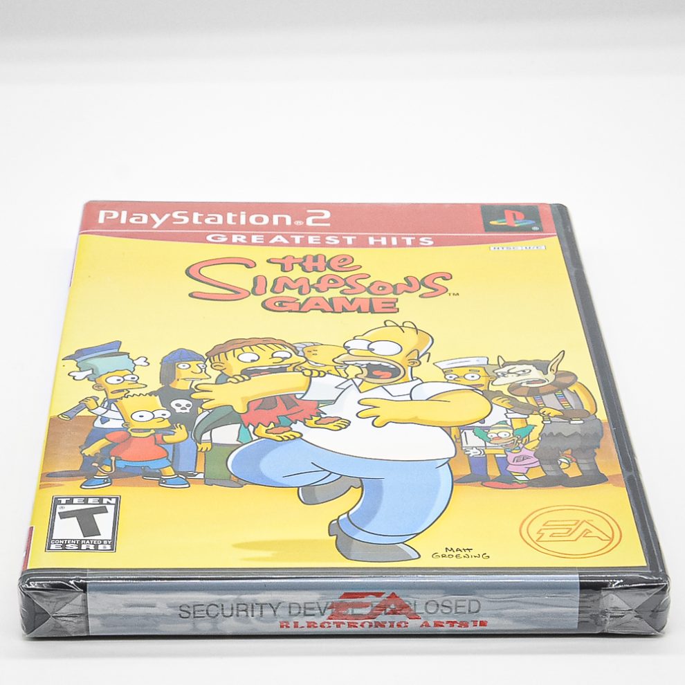 The Simpsons Game Jogo Original Ps2 (Novo e Lacrado) (Greatest Hits ...