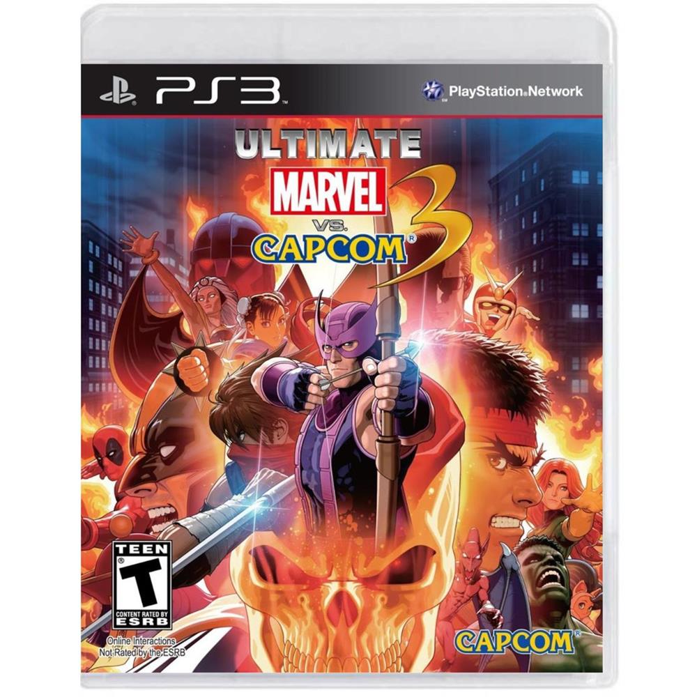 Ultimate Marvel Vs Capcom 3 - Ps3 (Usado) - Arena Games - Loja Geek