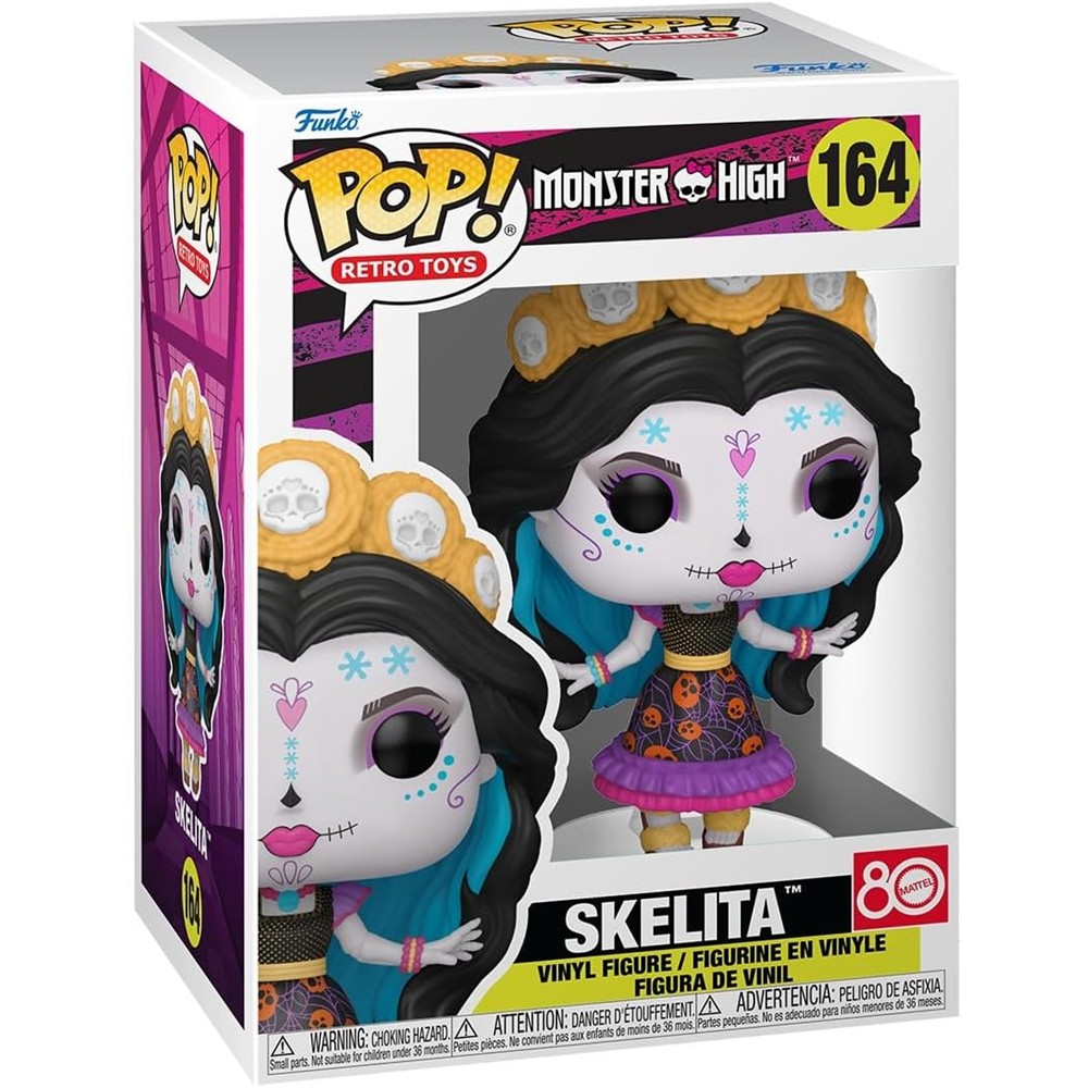 Funko Pop Monster High – Skelita #164 | Retro Toys – Edição ...