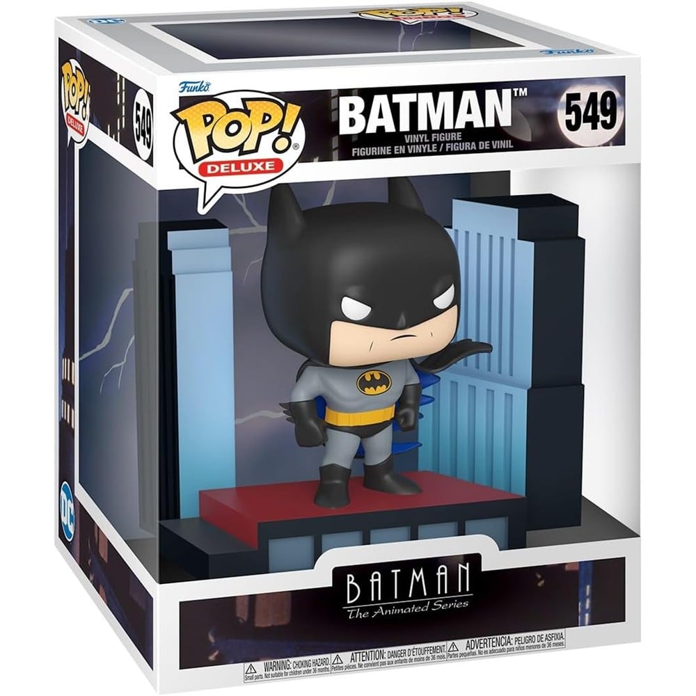Funko Pop! Deluxe: Batman The Animated Series - Batman no Telhado #549 ...